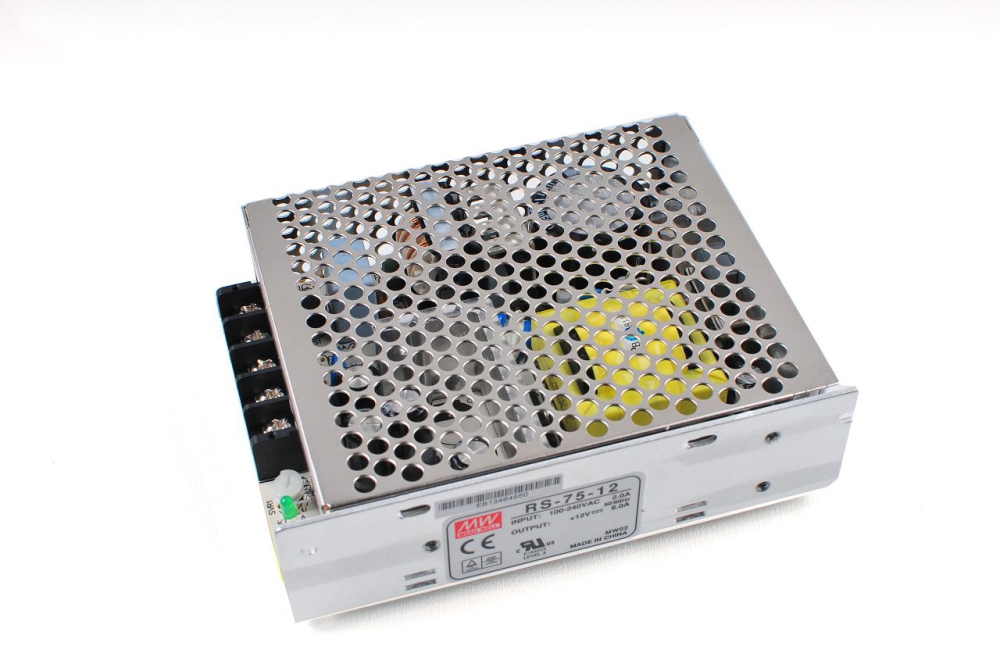 RS-75-12 - Zasilacz impulsowy 72W - Mean Well | Sklep EC System