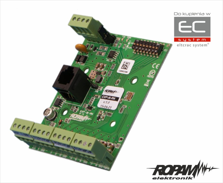 EXP-I8-RN - Moduł wejść, ekspander - Ropam | Sklep EC System