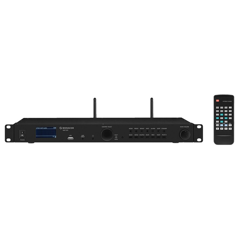 WAP-202 - Odtwarzacz MP3/Bluetooth/tuner FM - MONACOR | Sklep EC System